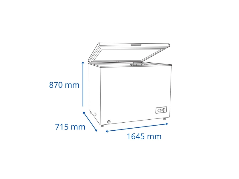 Freezer Horizontal James 496 Litros FHJ 510 M Nnet